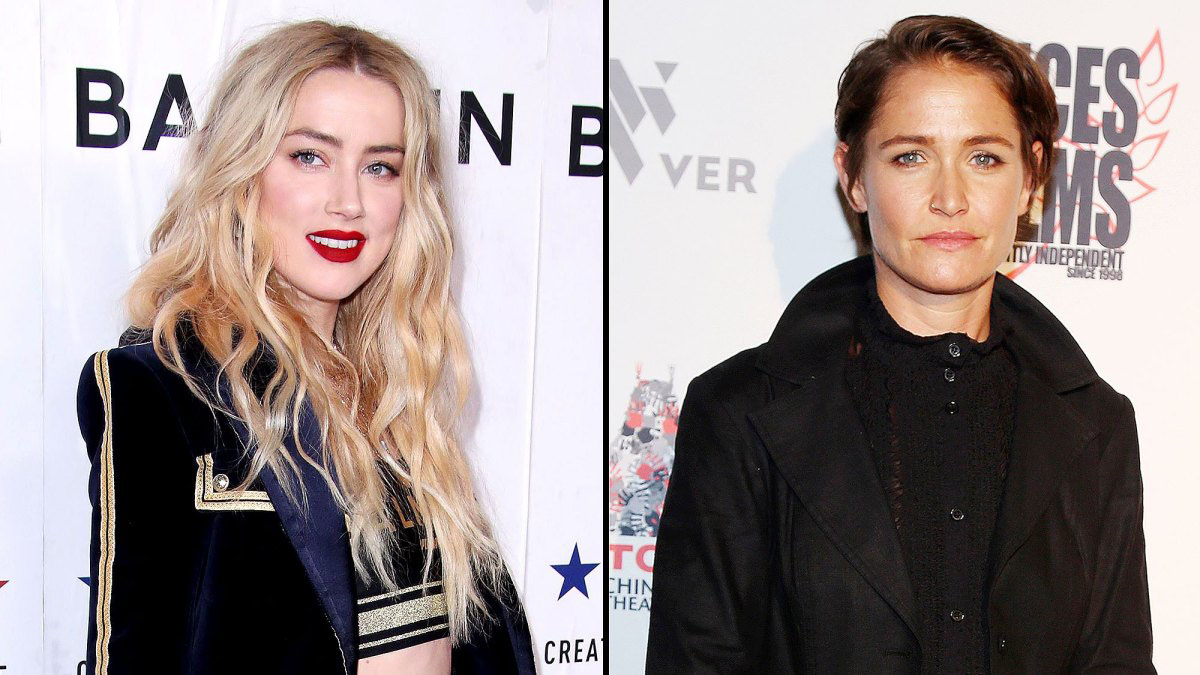 Amber Heard Reportedly Hands In Hand With Her New Girlfriend